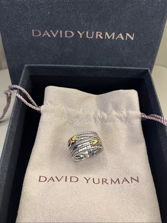 David Yurmann | Jewelry | David Yurman Sterling Cable Band Ring With ...